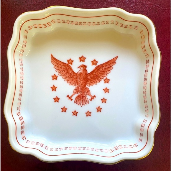 Ethan Allen | Accents | Vintage Ethan Allen Red Eagle Tray Classic ...
